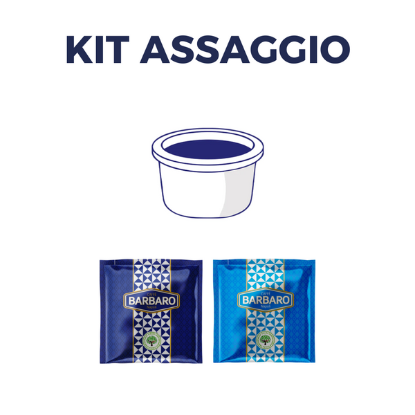 Kit Assaggio Capsule Caffè Barbaro compatibili con macchine a marchio