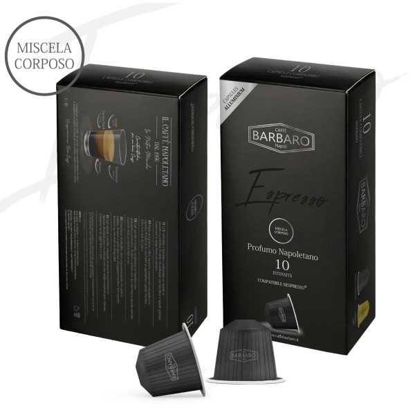 Capsule Caffè Barbaro Compatibili con macchine da caffè a marchio